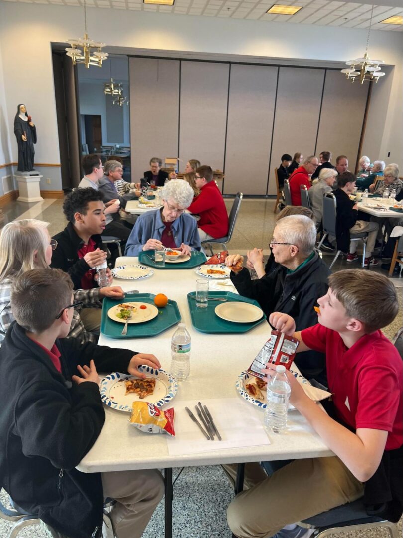Lunch with the Sisters » Vocations Blog » Sisters of St. Benedict